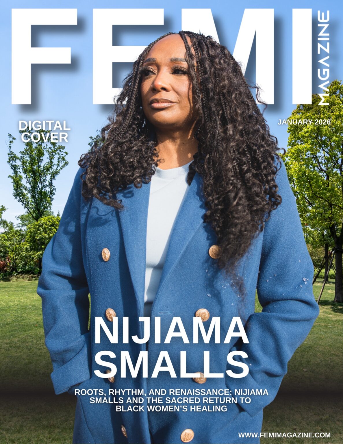 Digital Cover| Roots, Rhythm, and Renaissance: Nijiama Smalls and the Sacred Return to Black ...